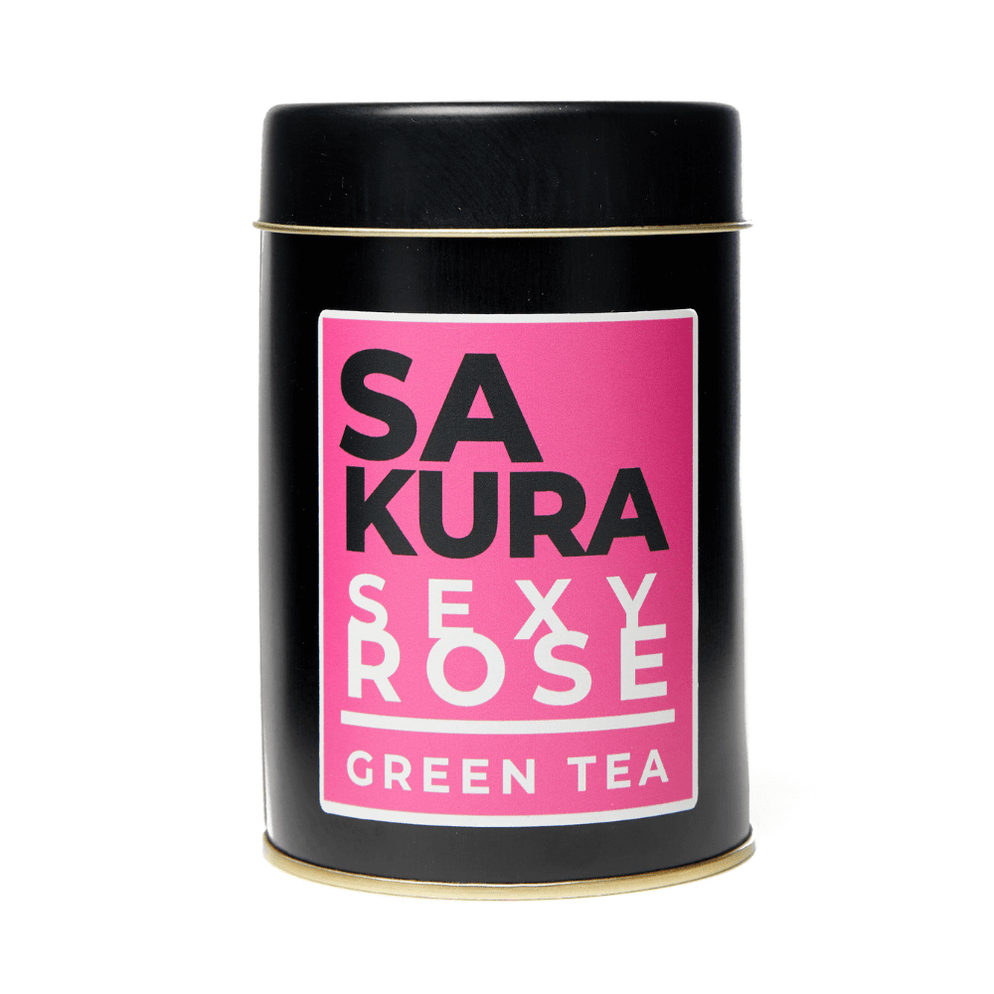 Sakura Sexy Rose - Té Verde Sencha con Cerezas y Pétalos de Rosa — INTI TEA SHOP