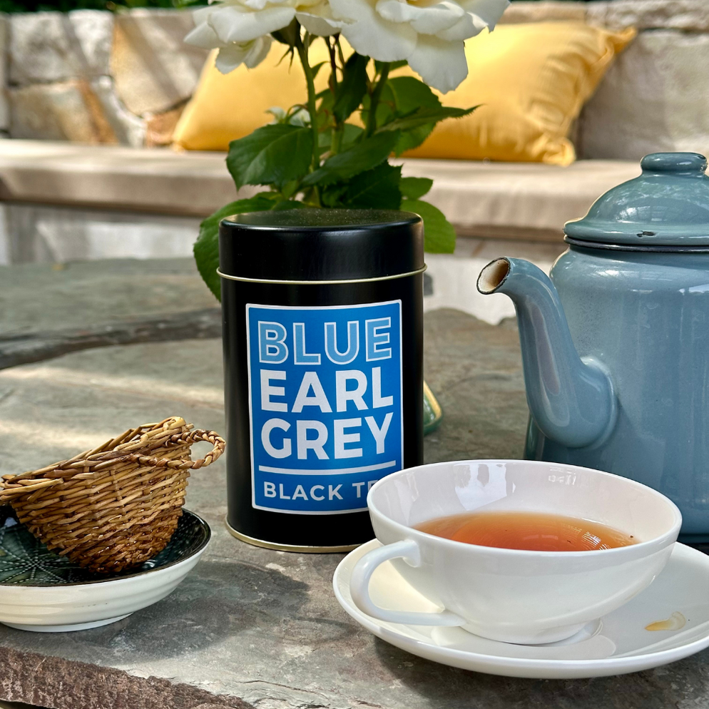 Blue Earl Grey – Té Negro de Ceylon Orgánico con Bergamota — INTI TEA SHOP